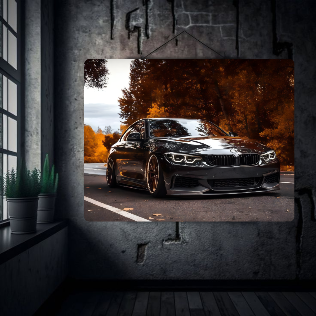 Beamer Metal Poster | BMW Wall Art 8x12,12x18,15x23 Inch | Magnet Mount ...